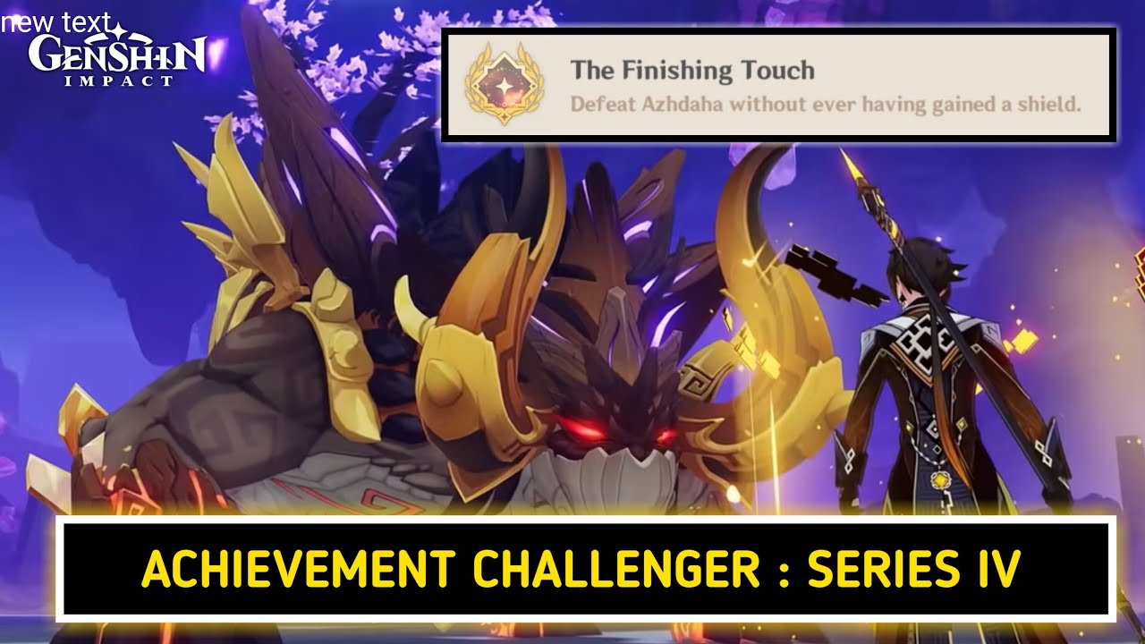 Challenger: Series IV [Achievement] Defeat Azhdaha without ever having ...