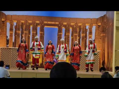 Mısır yöresel folklor oyunu - Regional folk dancing of Egypt