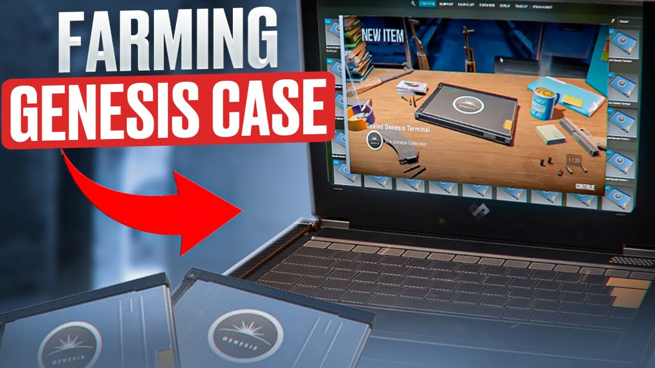 FARM NEW CASE NOW! CASE FARM in CS2. Genesis collection! - YouTube