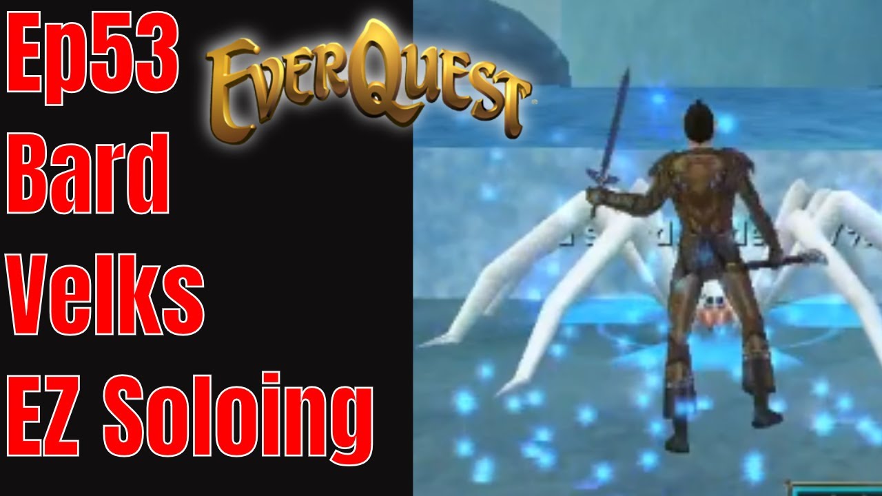 Ep53 Velks Easy AA Soloing EverQuest TLP (Ayonic-Bard) Mangler - YouTube