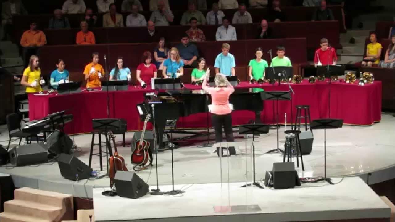 手鐘 Beach Spring Stomp/Come Christian Join To Sing (handbells) - YouTube