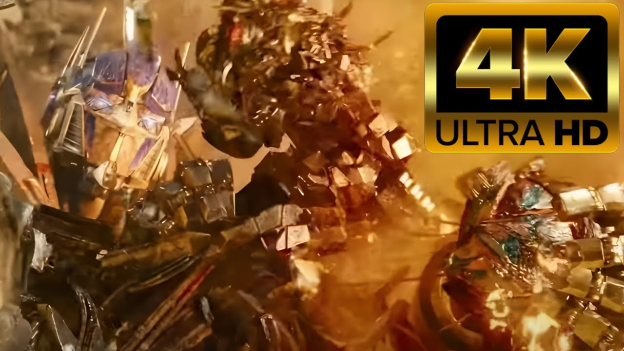 Transformers 2 Revenge of the Fallen Optimus Prime vs Megatron & The ...