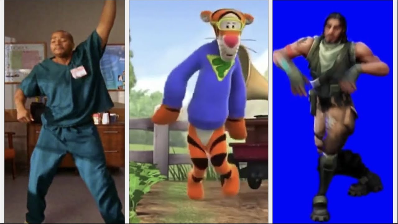 Evolution of Fortnite Default Dance (2006-2023) - YouTube
