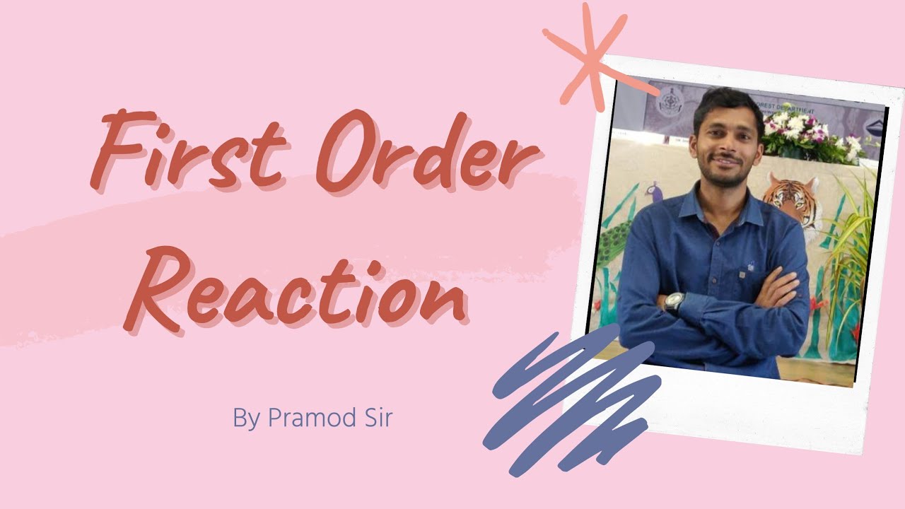 Chemical kinetics - First Order Equation - YouTube