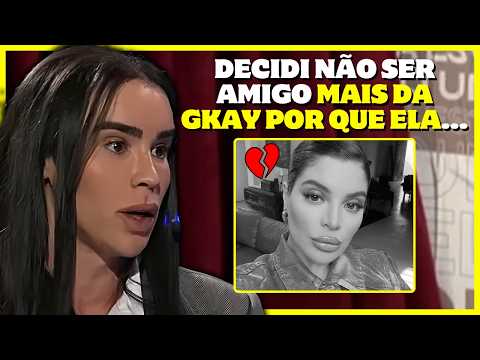 EXPÔS TUDO! RAFA UCCMAN FALA DO FIM DA AMIZADE COM A GKAY😱 | PodcatsDelas Cortes