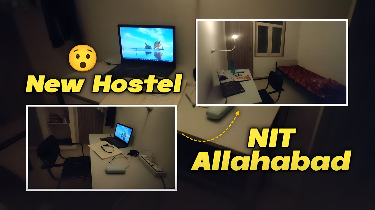 How My Hostel looks? | NIT Allahabad New Hostel Tour | MNNIT Hostel ...