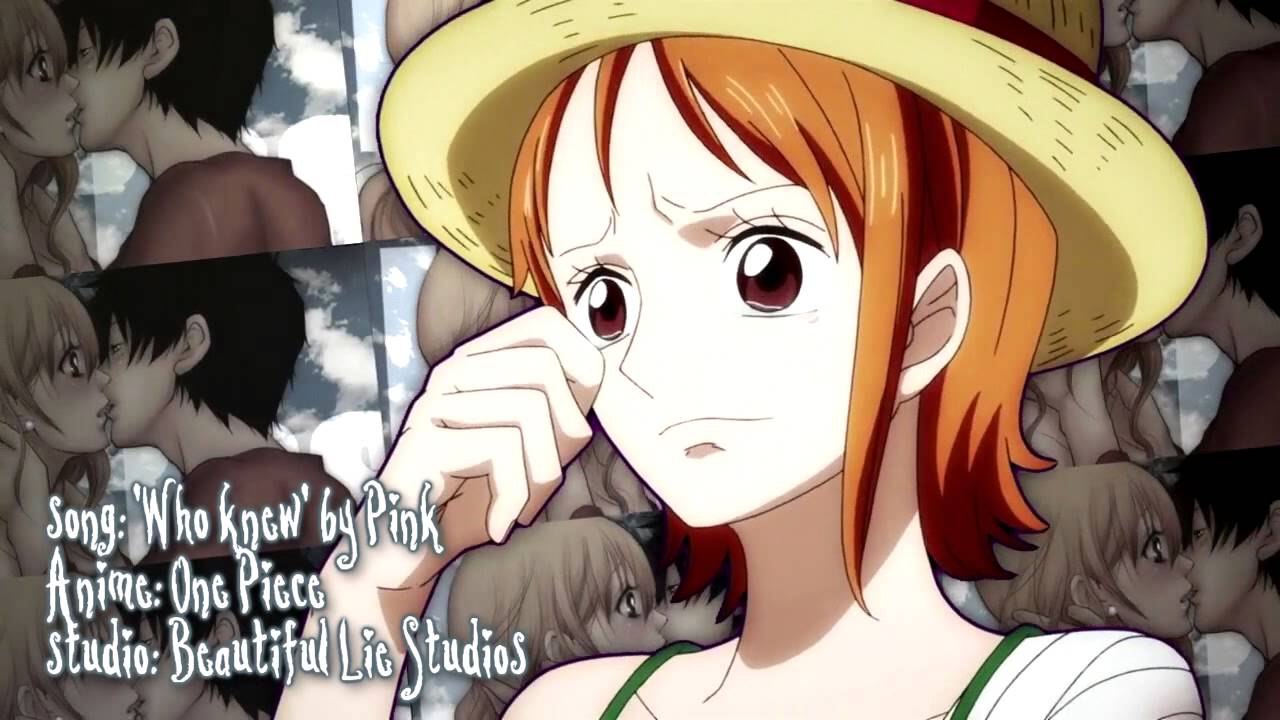 Nami Og Luffy Kiss Episode One Piece Nami Kiss Luffy