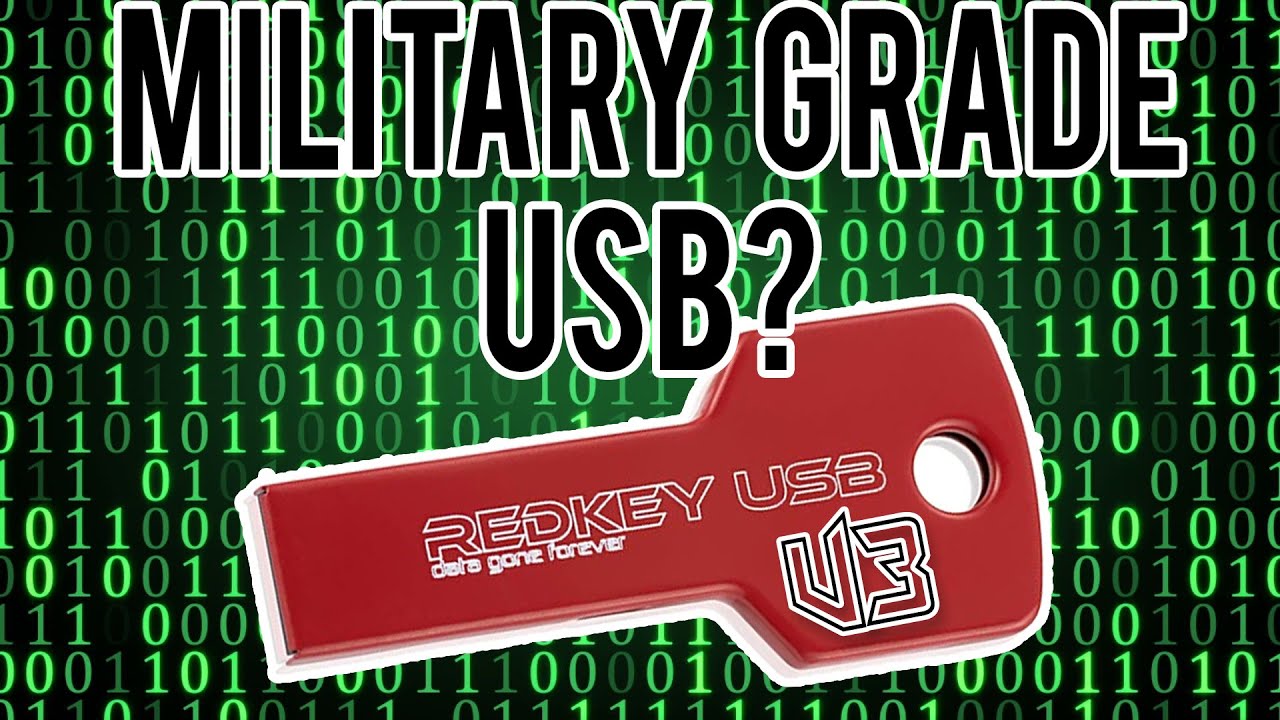Military Grade USB? | NEW Red Key USB Version 3 - YouTube