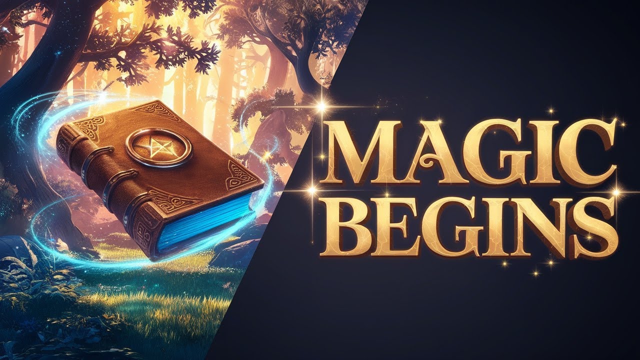 MAGIC Begins | Happens in this 3D Cartoon Video | Magic Book? - YouTube