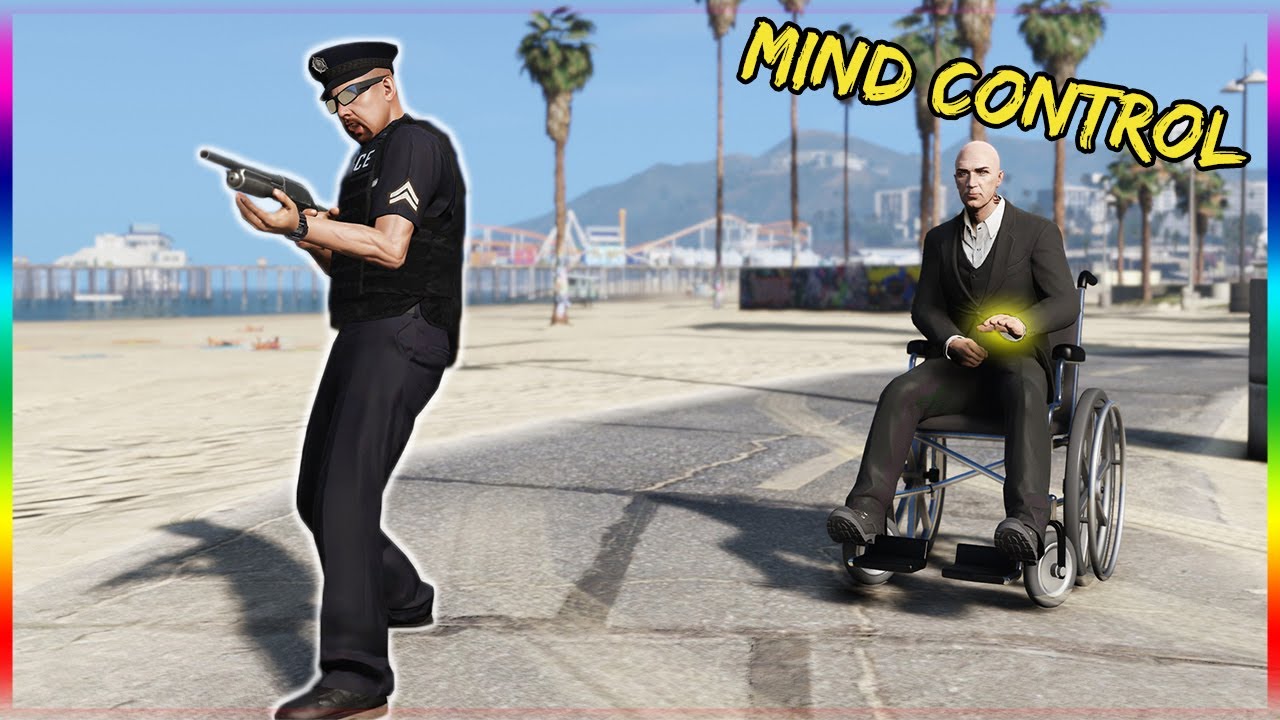 MIND CONTROLLING COPS in GTA 5 SUPERHERO ROLEPLAY - YouTube