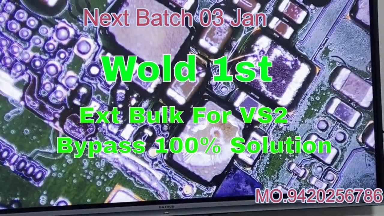 World 1st Ext Bulk For VS2 Bypass 100% Solution - YouTube