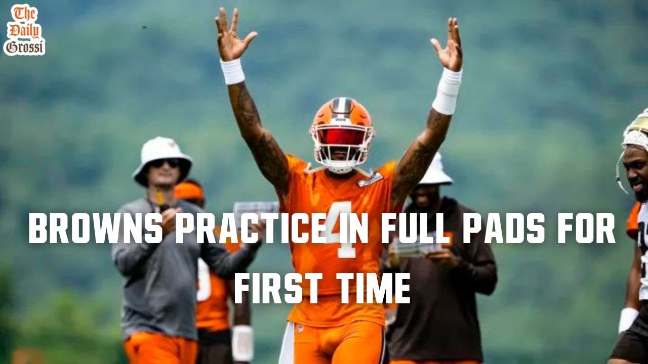DESHAUN WATSON THROWS IN FULL PADS FOR FIRST TIME - The Daily Grossi ...