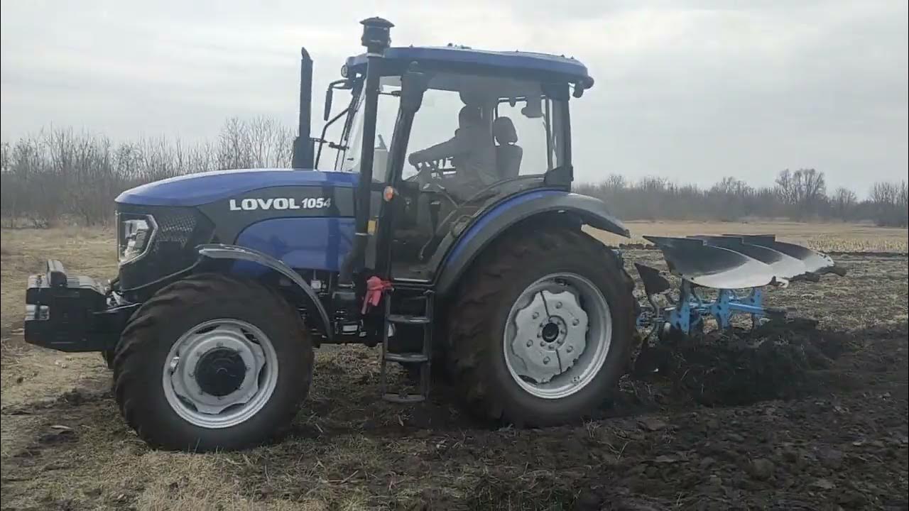 Ловол (Lovol) 1054 i Lemken opal 090 N95 (відвантажено березень 23р. Сумська Обл.) - YouTube