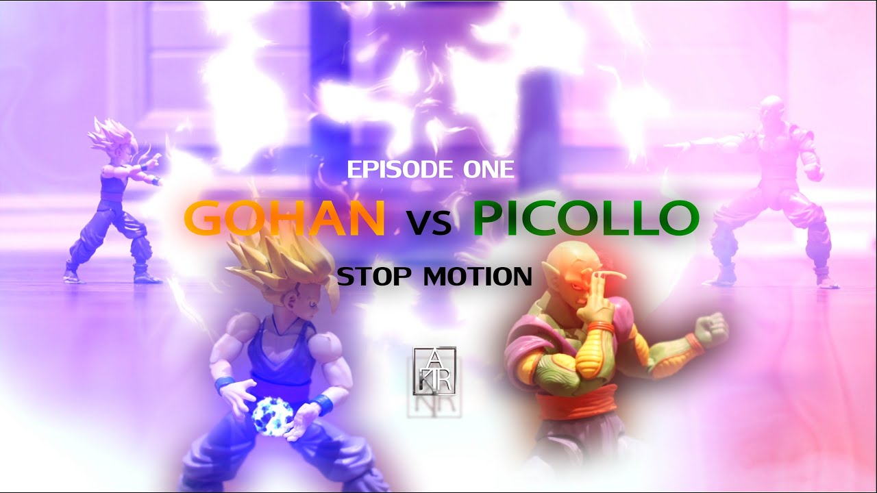 Dragon ball Z stop motion - Gohan VS Picollo - Episode 1 - AKTR - YouTube