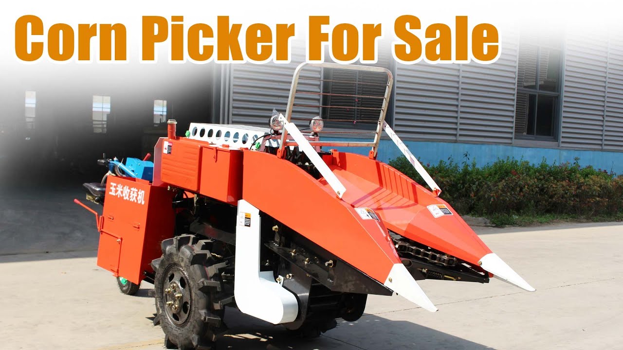 Efficient corn harvesting with Taizy corn harvester | Maize picker ...