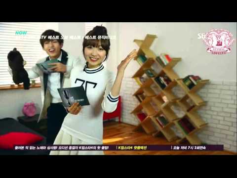 [ENG SUB] 150106 MTV BEST OF BEST - BTS's V & Sujeong MCs Cut