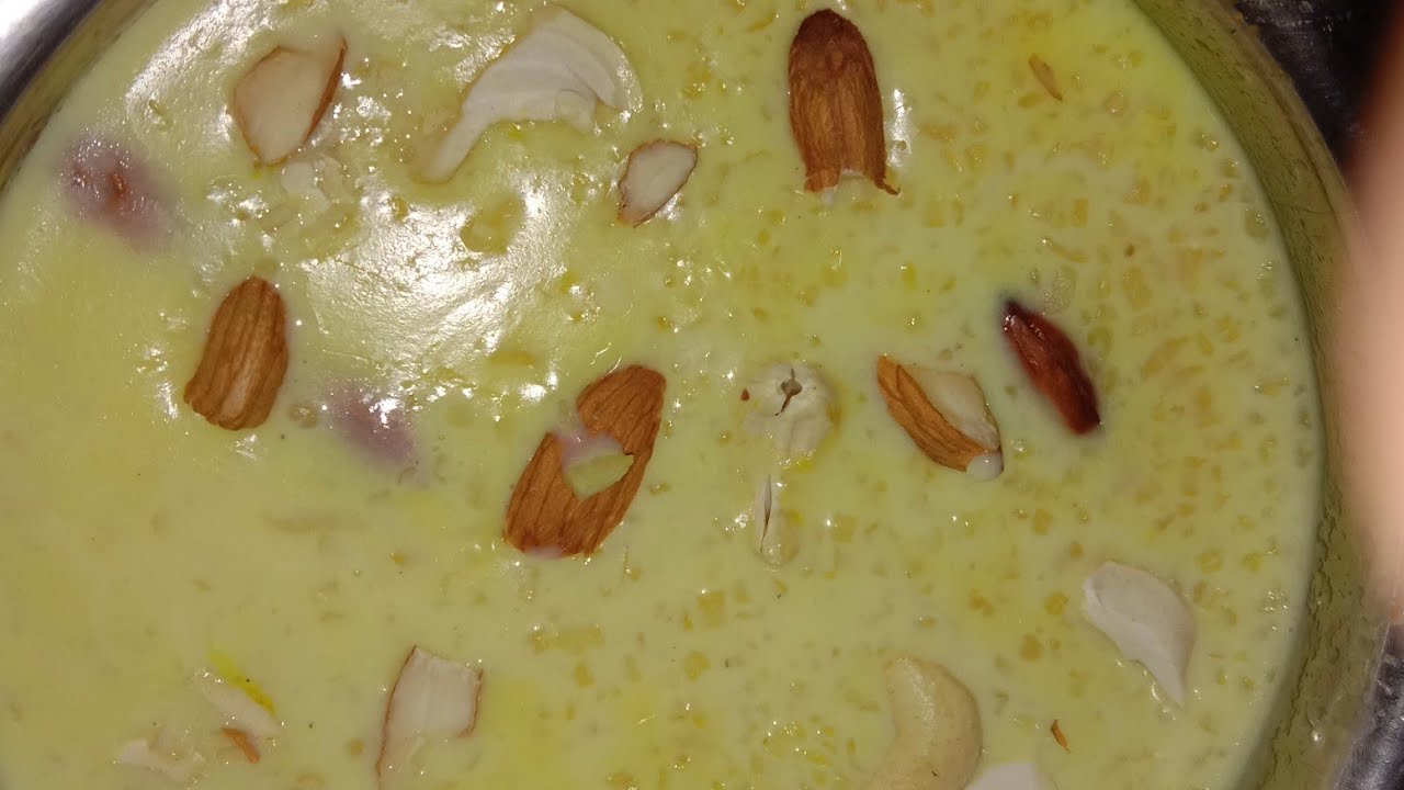 Special khir recipes 😋 - YouTube