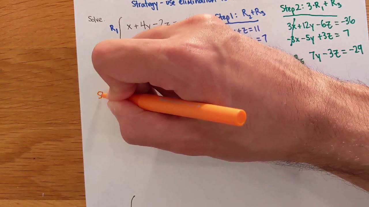 1 10 Solving 3 Variable Systems YouTube 1-10-solving-3-variable-systems-youtube