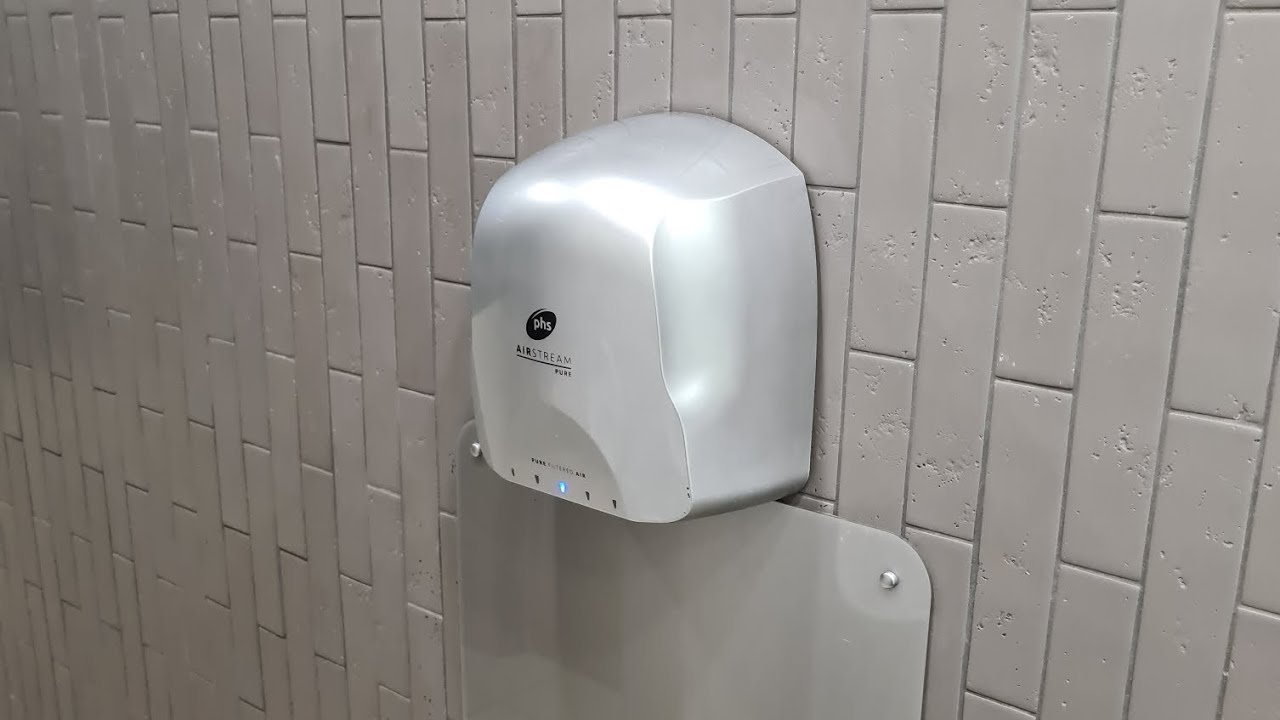 PHS Airstream Pure Hand Dryers At Pizza Express In Amersham - YouTube