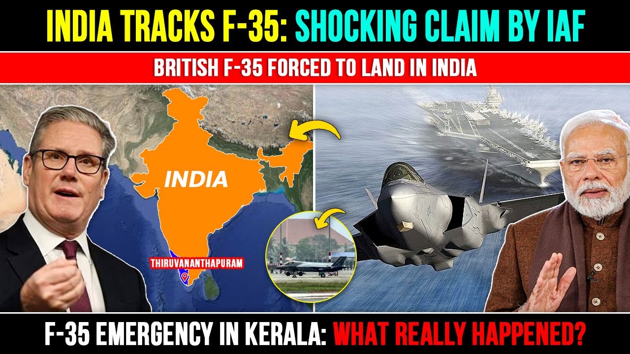 Can India REALLY Track the F35 Fighter Jet? | Indian Defence Update ...