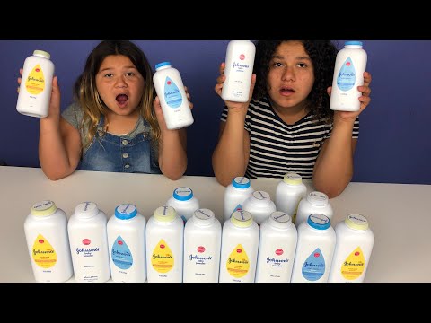 Don’t Choose the Wrong Baby Powder Slime Challenge