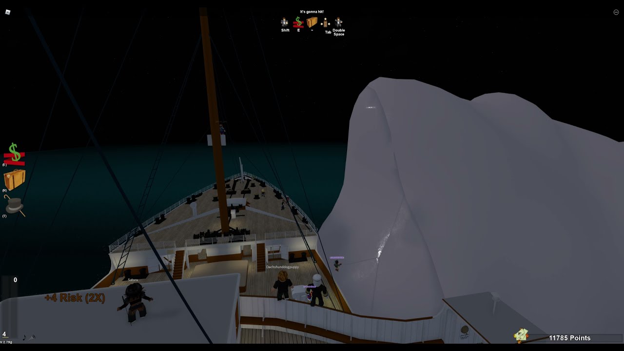 Roblox Titanic Iceberg Collision - YouTube