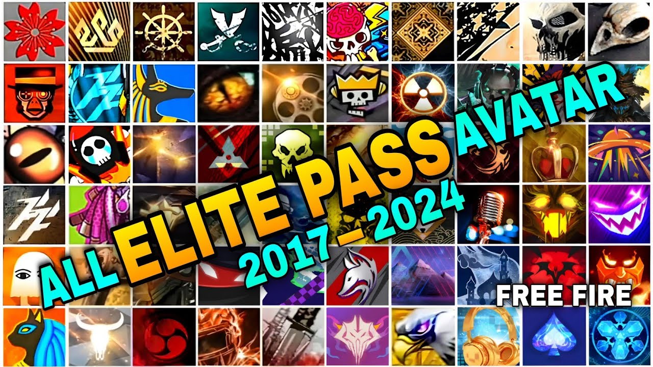 FREE FIRE ALL ELITE PASS AVATAR | FREE FIRE ALL ELITE PASS AVATAR AND ...