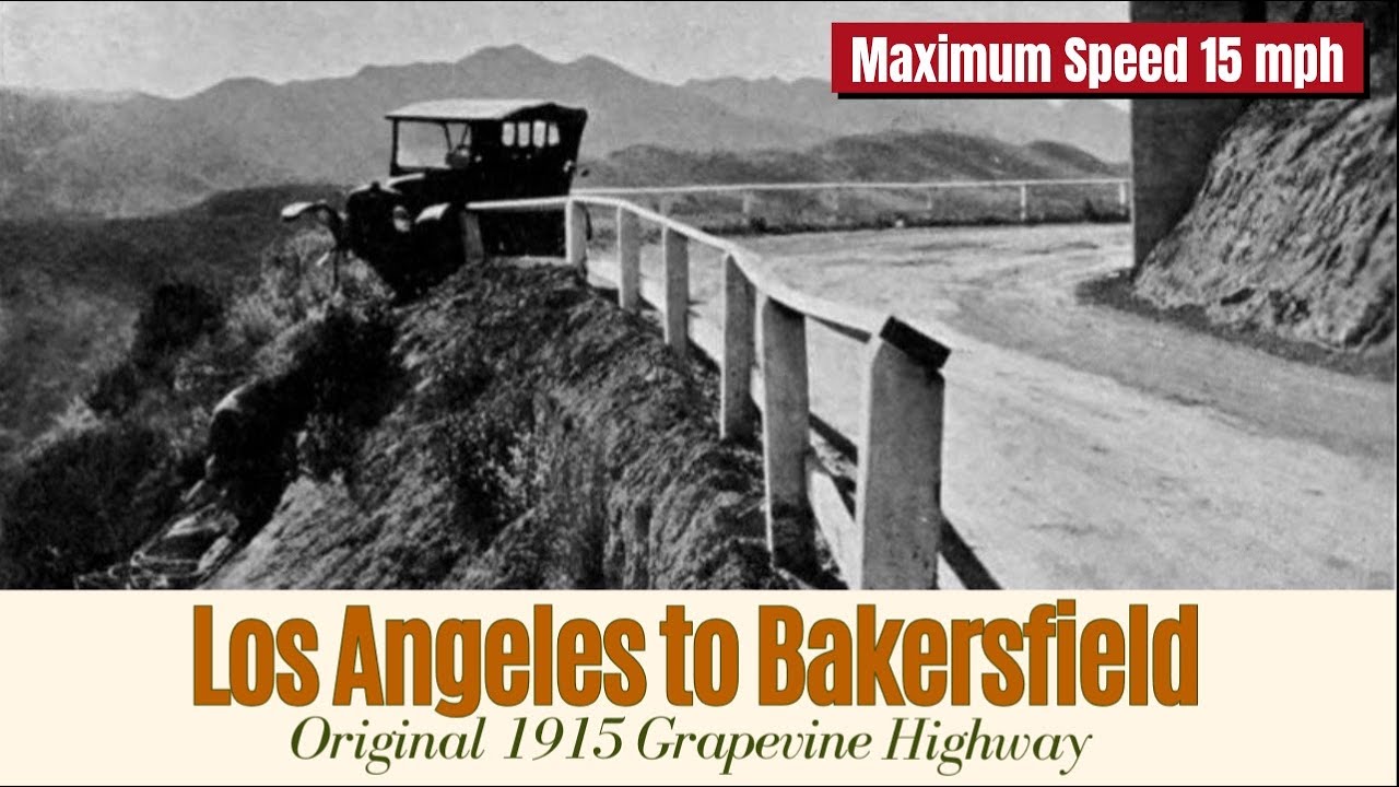 The Old Ridge Route - California's Forgotten Highway - YouTube