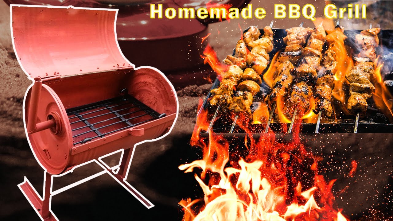 How to make a BBQ Grill | BBQ at Home | DIY BBQ Grill - YouTube