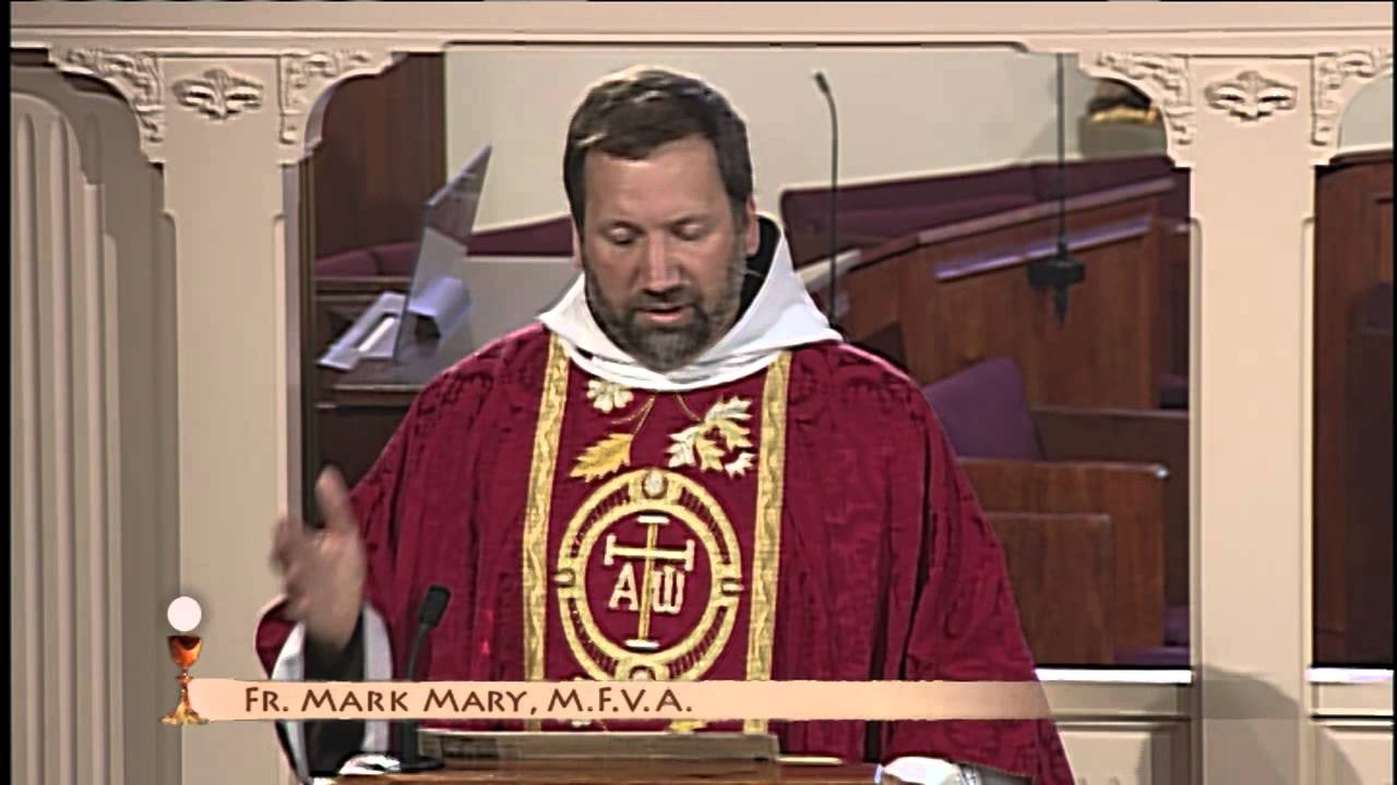 Daily Catholic Mass - 2015-06-29 - Fr. Mark Mary - YouTube