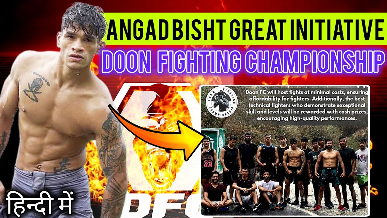 Angad bisht🔥Created Doon Fighting championship😱For Amateur fighters ...