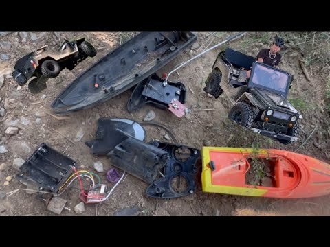 RC Boat Durability Test #2 - YouTube