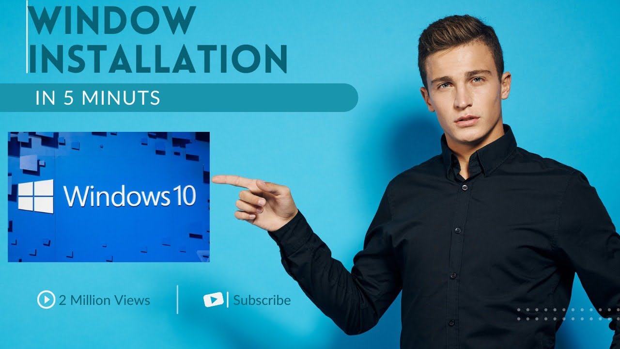 QUICK WINDOW INSTALLATION / DEVENGE HUB #windows10 #pc - YouTube