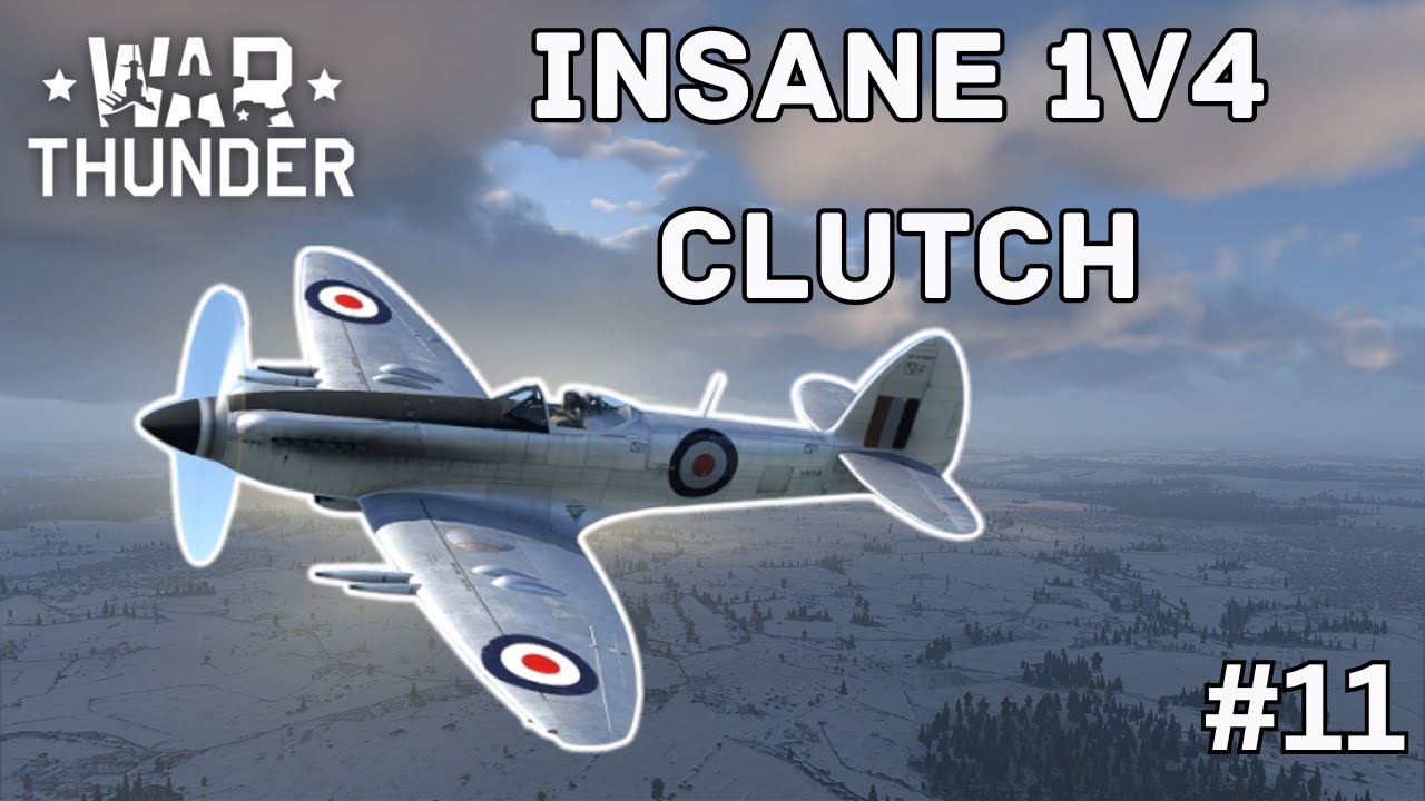 7 Minutes Of Epic Dogfight Gameplay | Spitfire Mk24 Warthunder #11 ...