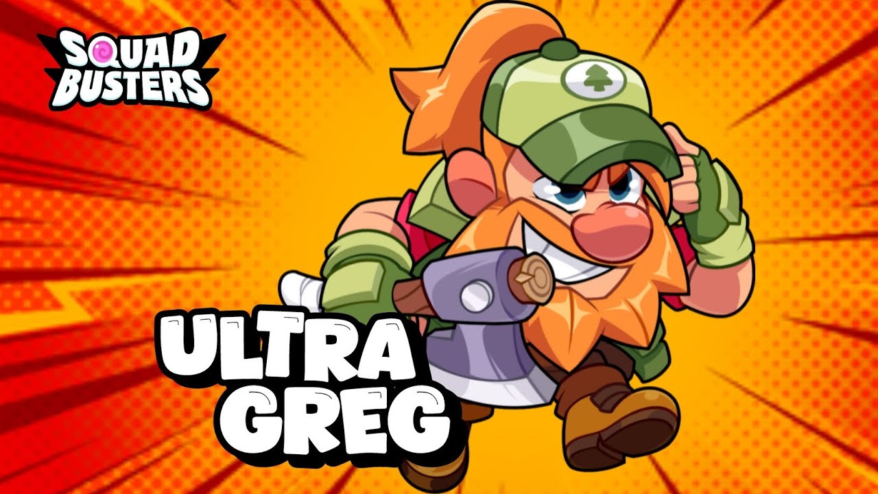 EVOLUÇÃO DO GREG NO ULTRA SQUAD BUSTERS - YouTube