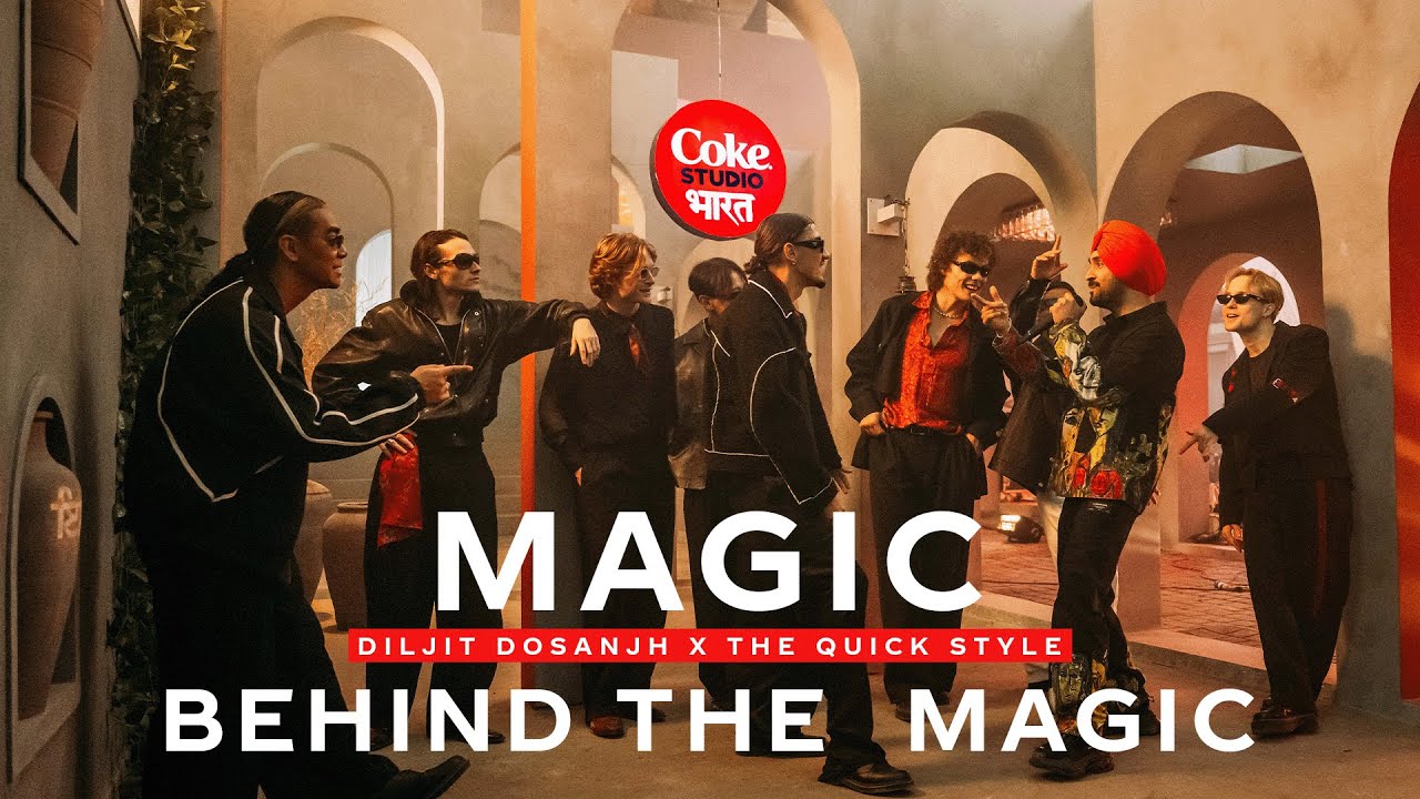 Coke Studio Bharat | Magic | Behind The Magic - YouTube