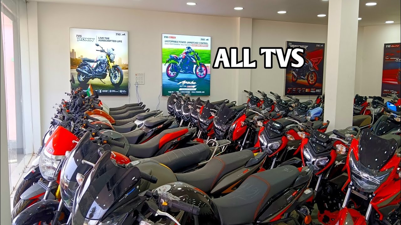 TVS all bike top model low price and perfect colour please share nice ...