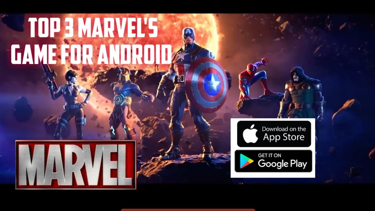 top 3 high ghraphics marvel games for android available on app store ...