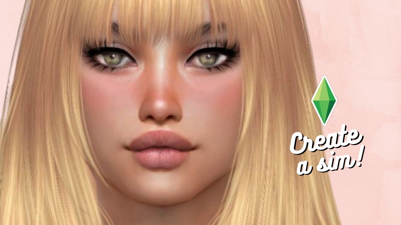 CREATE A SIM 🍀 THE SIMS 4 CAS 😘 MAKING A REALISTIC SIMS IN THE SIMS 4 💋 ...