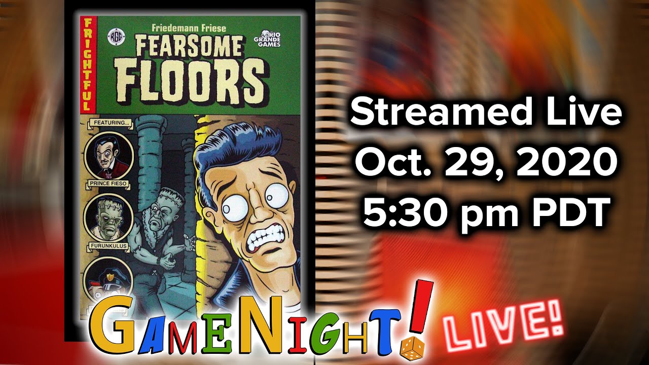 Fearsome Floors & Square One Alpha Playtest GameNight! Live!! - YouTube