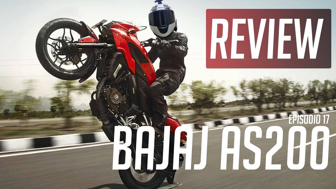 Review BAJAJ AS 200 - Episodio 17 - Anderson Blog Ride - YouTube