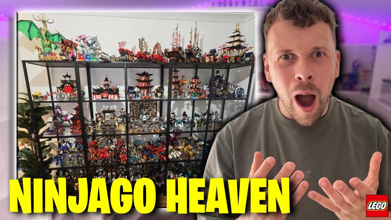 This is the BIGGEST Lego NINJAGO Display EVER! - YouTube
