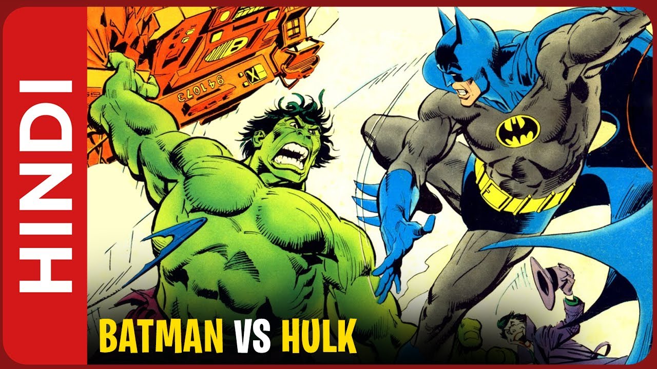 Batman vs Hulk Comic Storyline Explained IN HINDI | Marvel vs DC ...