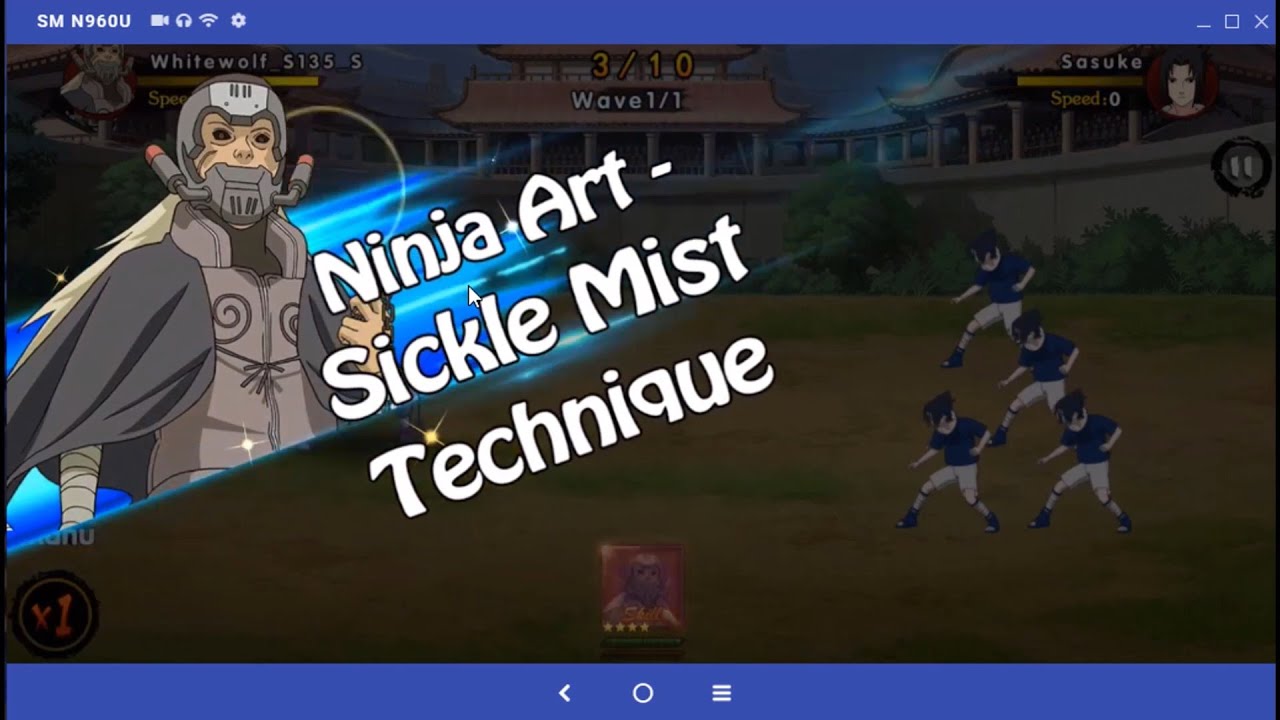 Naruto Ultimate Ninja - Hanzo Showcase And Madara Six Path Eight Gates ...