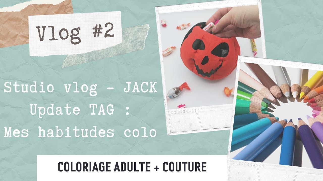 Vlog #2 | Studio vlog JACK - Update TAG mes habitudes colo - YouTube