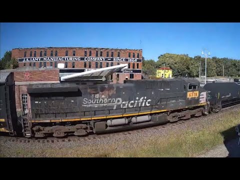 UP 6378 (ex SP) serves Mid Dpu on MASHN passed Sedalia, MO! (9/24/22) - YouTube