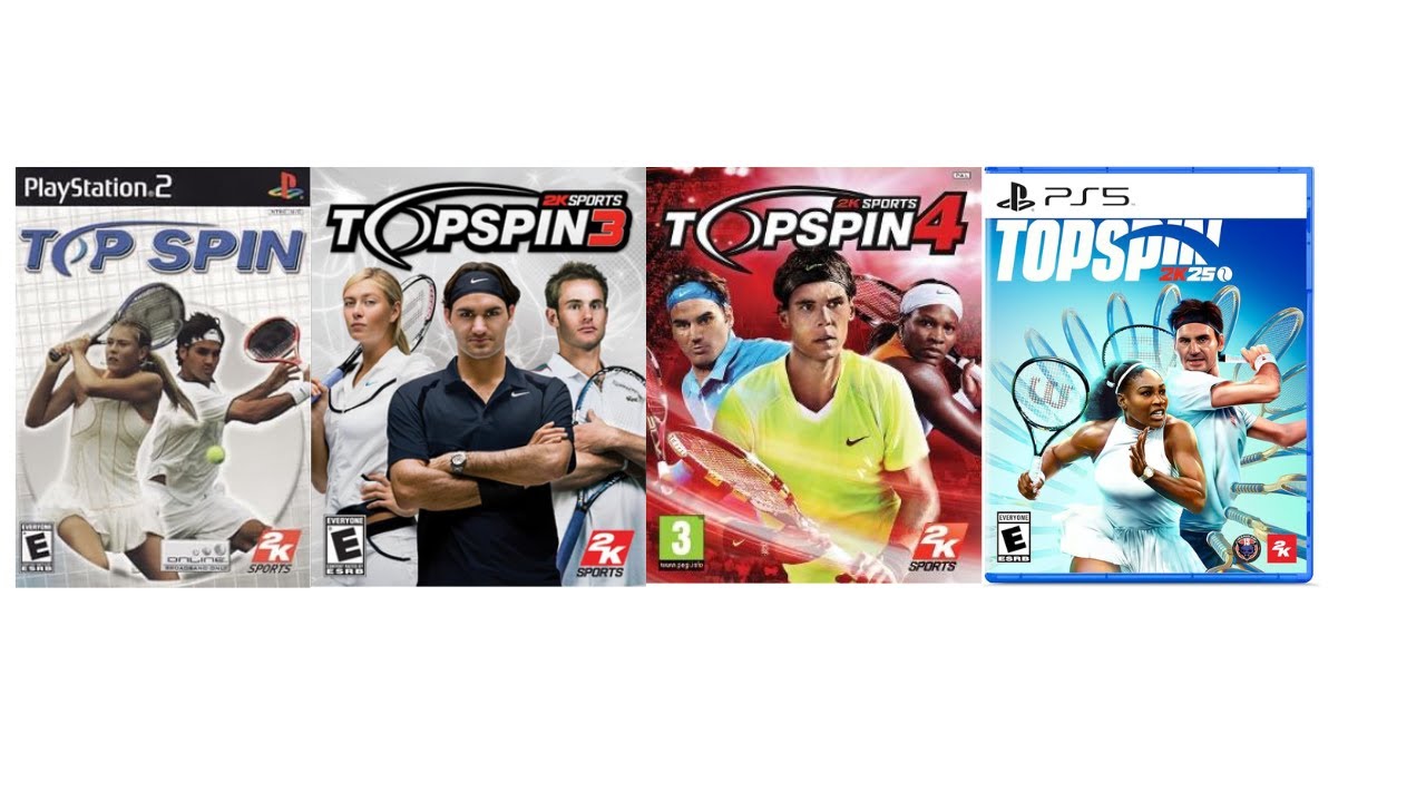 The Evolution of Top Spin on PlayStation. (2003- 2024) - YouTube