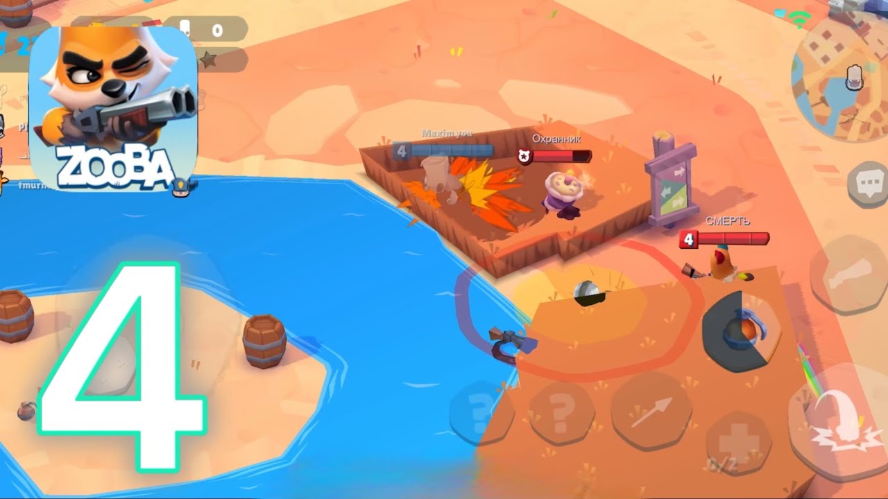 Gameplay zooba part 4 game IOS,Android - YouTube