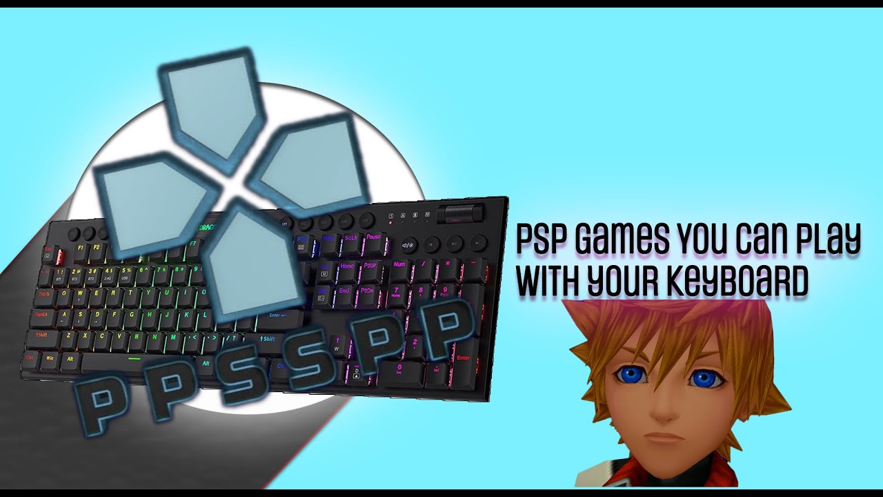 PSP Games that you can play with keyboard (PPSSPP emulator) - YouTube