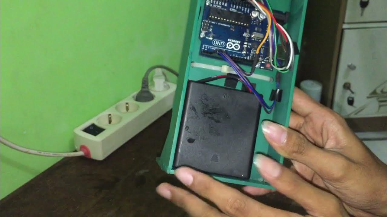 BUAT PROGRAM KKN MAHASISWA !! Hand Sanitizer otomatis arduino dan servo ...